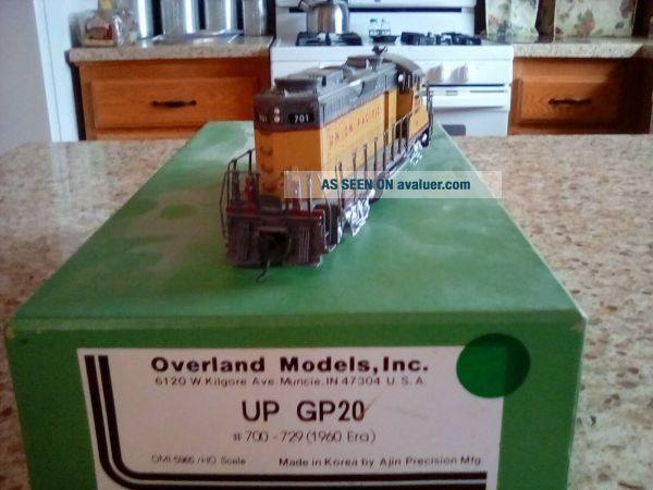 Overland Omi Brass UP GP20 Painted Ho Scale | #51412602
