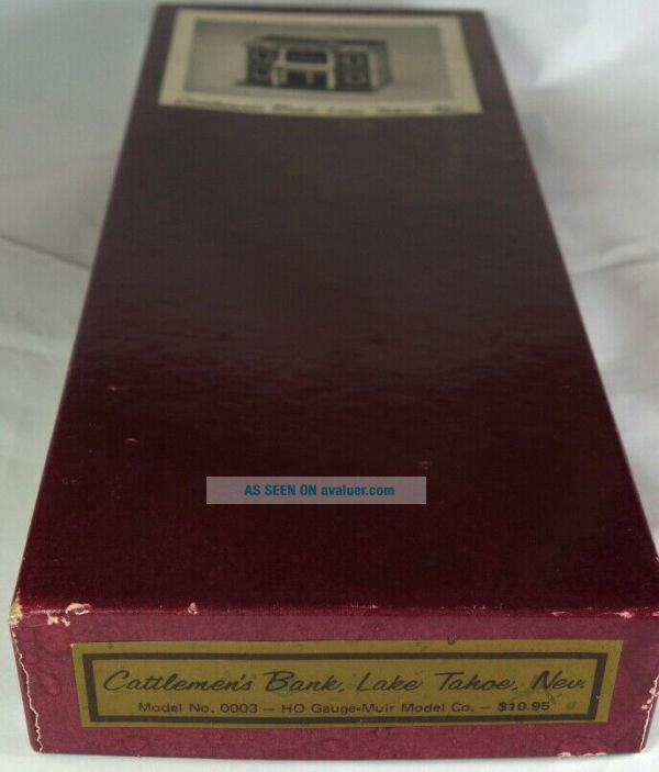 Muir Models HO Scale Cattlemen ' S Bank Wood Kit | #51452606