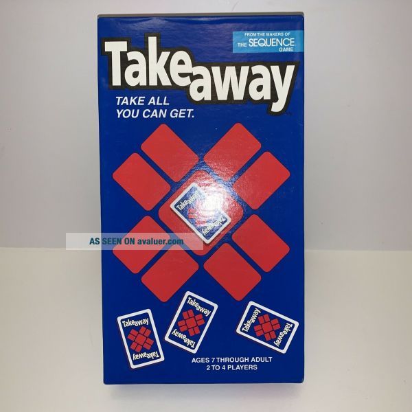 Take Away Card Game By Jax Ltd Cards From Makers Of Sequence | #51505662