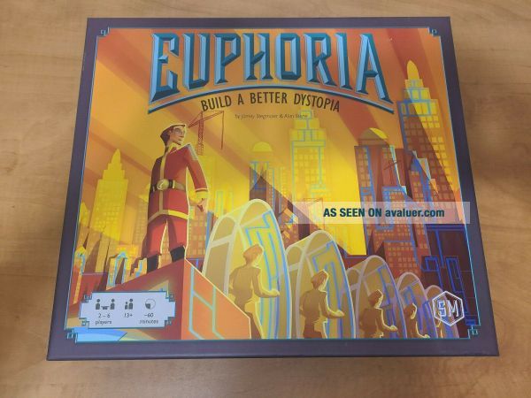 Euphoria: Build A Better Dystopia Board Game Stonemaier - COMPLETE ...