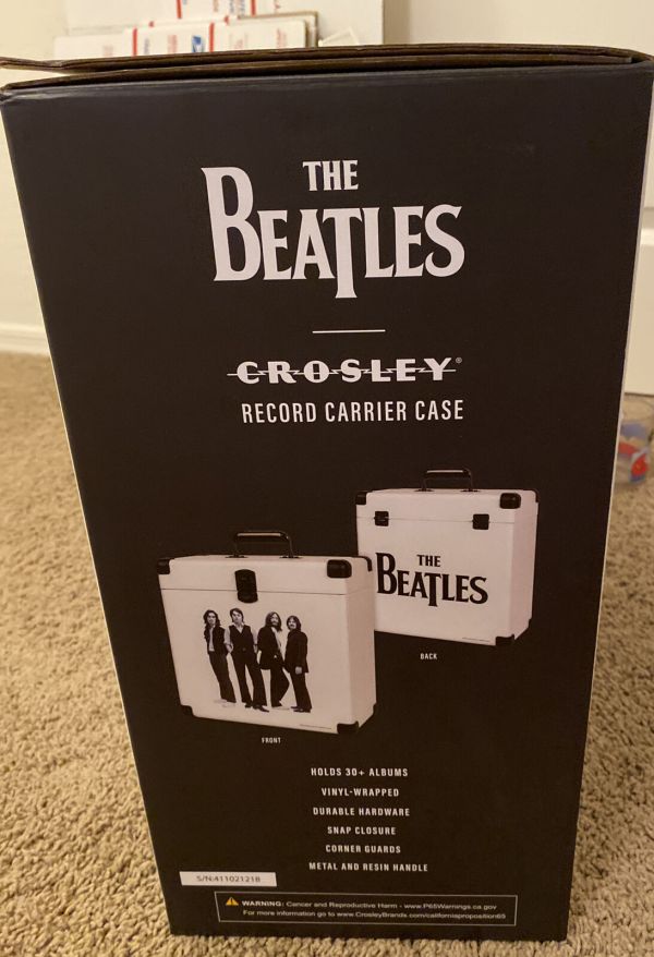 Crosley The Beatles Record Carrier Case | #61892365