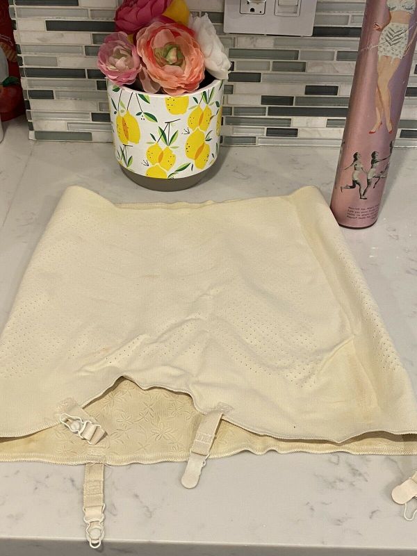 Vintage PLAYTEX LATEX RUBBER Magic Controller GIRDLE LARGE WITH Tube ...