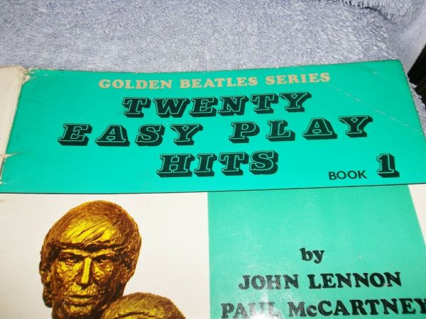 THE BEATLES TWENTY EASY PLAY HITS GOLDEN BEATLES SERIES BOOK 1. WORDS ...