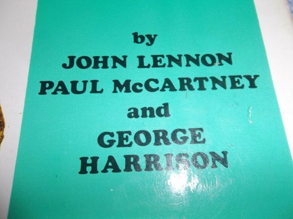 THE BEATLES TWENTY EASY PLAY HITS GOLDEN BEATLES SERIES BOOK 1. WORDS ...