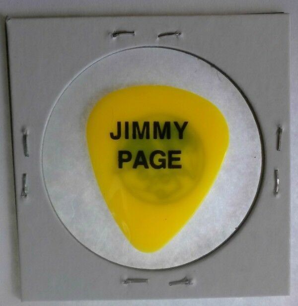 RARE JIMMY PAGE BLACK CROWES GUITAR PICK Led Zeppelin RARE Zoso 003 ...