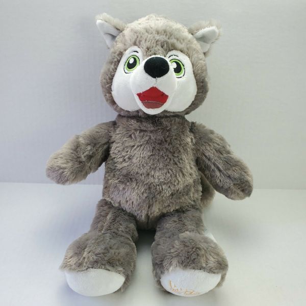 BUILD A BEAR Great Wolf Lodge WILEY THE WOLF 16 " Plush Stuffed Animal ...