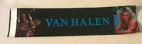 Vintage Van Halen Bumper Sticker 1980 ' S Eddy Van Halen David Lee Roth ...