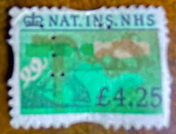 3 X Rare 1970 ' S I Think NAT INS NHS Stamps, These Will Be Sent ...