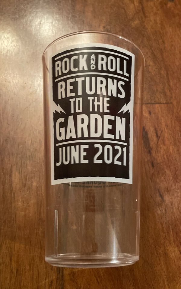 FOO FIGHTERS Madison Square Garden MSG NYC 2021 - Plastic Souvenir Beer ...