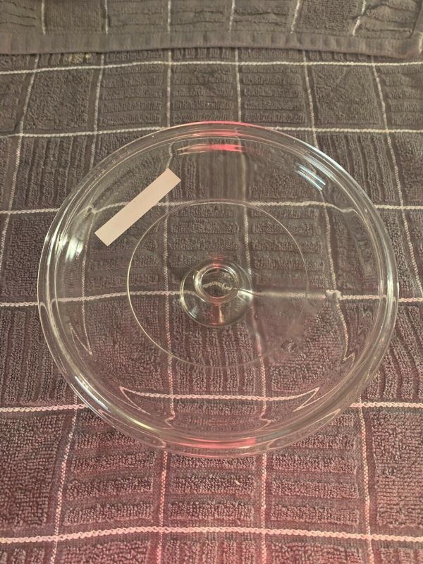 Pyrex Round Clear Glass Lid G5C Corning Ware Replacement Lid Only ...