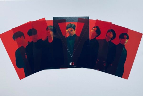 BTS OFFICIAL Mots Map Of The Soul ON:E Concept Photobook Transparent ...