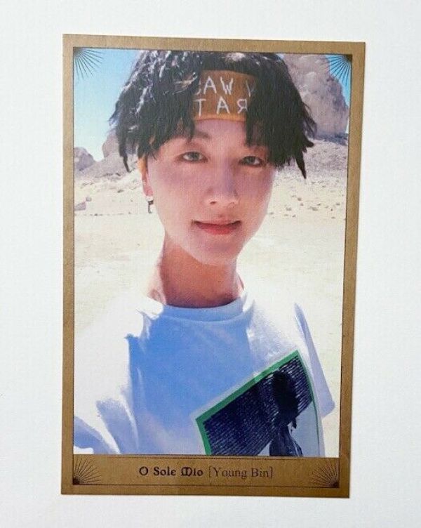 KPOP SF9 Young Bin O Sole Mio Album Official Selfie Photocard Pc ...