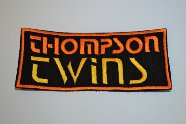 Thompson Twins Embroidered Iron - On Punk Rock Wave Post Rare Patch ...