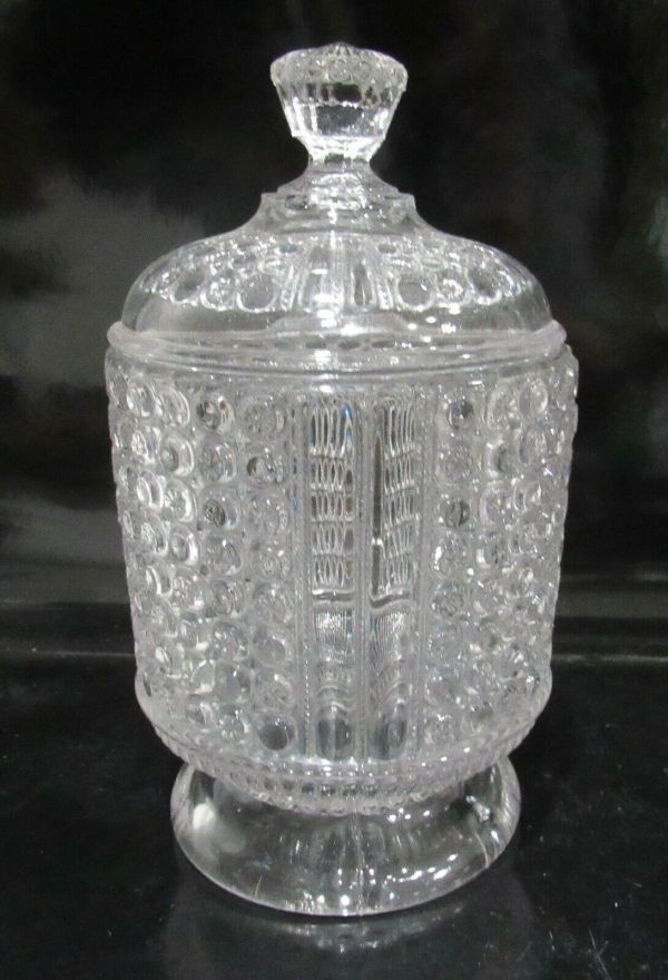 EAPG RICHARDS & HARTLEY THREE PANEL COVERED SUGAR BOWL | #62516319