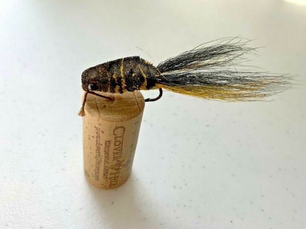Vintage Marathon Hair Frog 921 Fly Rod Fishing Lure Bass Bug Flyrod ...