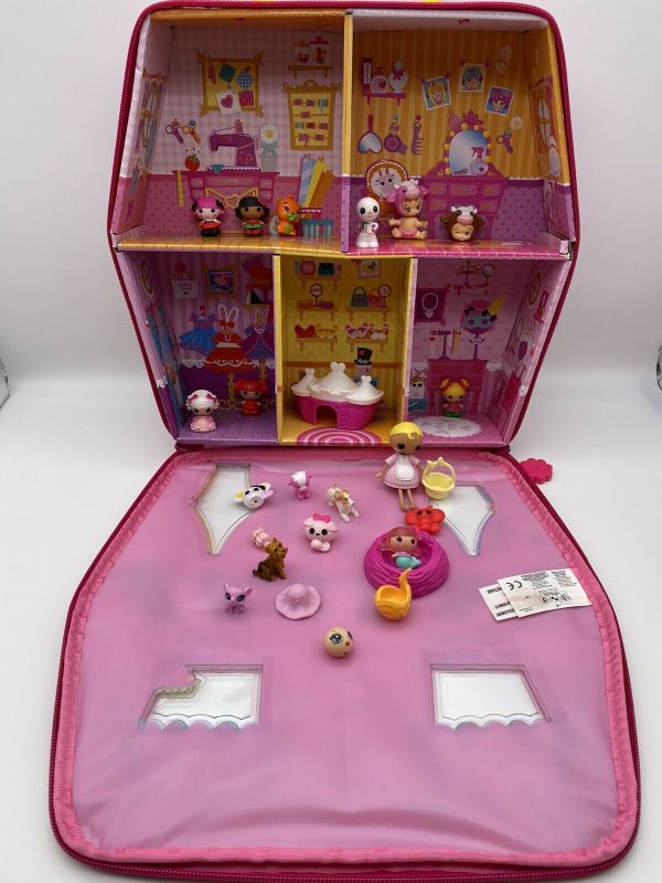 Lalaloopsy Minis Doll Carrying Case House With Dolls And Accessories ...