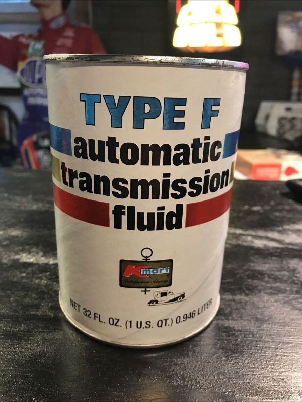 Vintage Oil Can Kmart Type F Transmission Fluid Can | #62605637