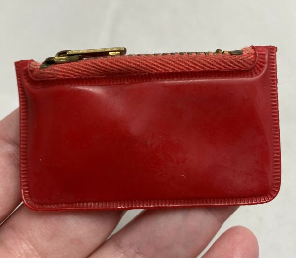 Vintage Tammy Doll Accessory Red Clutch Purse Portfolio With Zipper ...