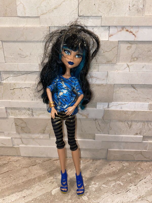 Monster High Cleo De Nile Daughter Of The Mummy Doll MESSY HAIR | #64343789