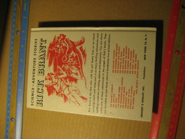 Vintage The Blue Ghost Mystery John Blaine A Rick Brant Science ...