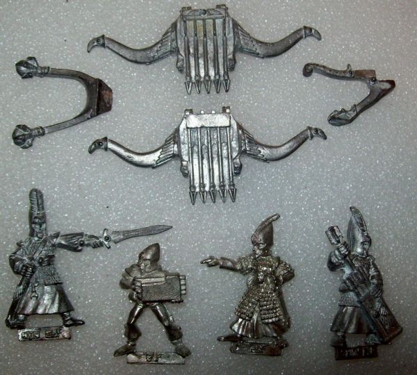 Warhammer Fantasy High Elf Vintage Metal Repeater Bolt Thrower With ...