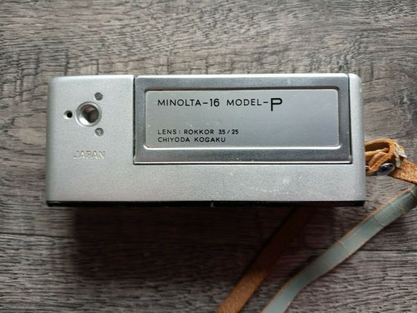 Vintage Minolta 16 Model P Miniature Spy Camera 16mm | #62890359