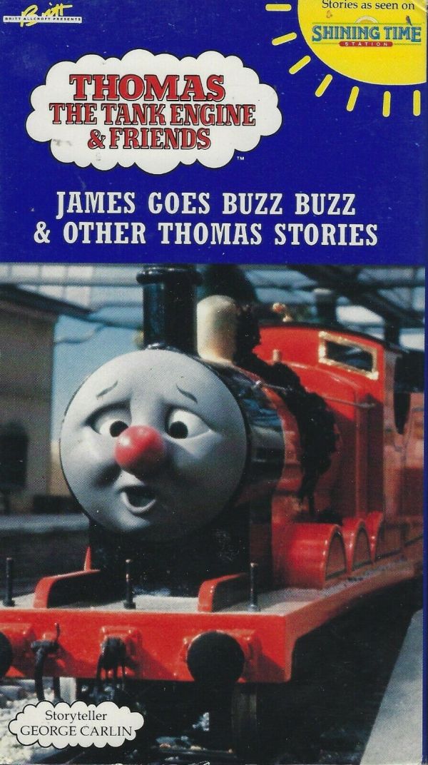 Rare Vintage Thomas Train Tank Engine Friends James Goes Buzz Buzz ...