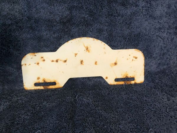 Vintage Ford Universal Motors Gas And Oil License Plate Topper Metal ...