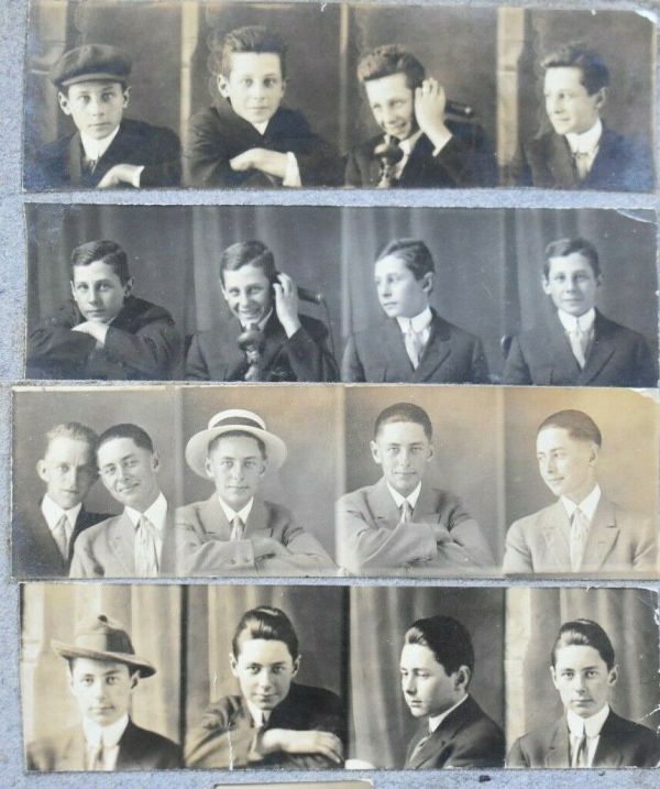 25 Antique Early 1900 ' S Small Portrait Photographs Of Young Men ...
