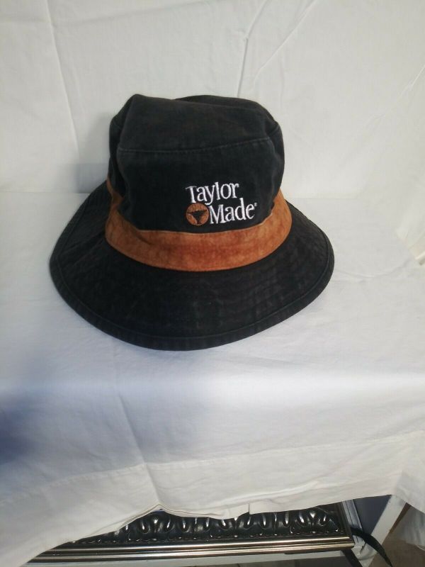 Vintage TaylorMade Vector Golf Sz. M/L Black 100 Cotton Old School ...