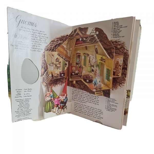 The Pop Up Book Of Gnomes Harry N Abrams 1979 Childrens Fiction Vintage ...