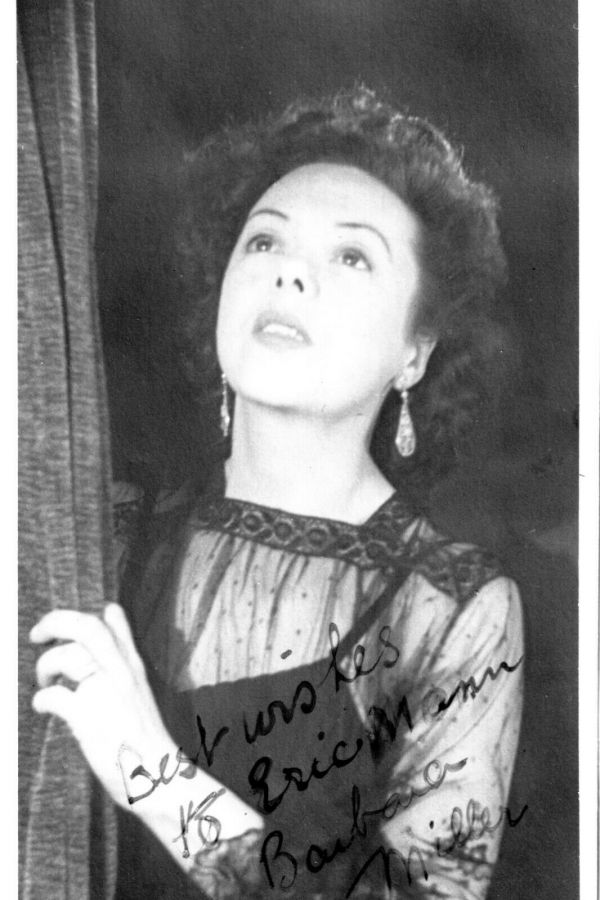 Vintage Actress BARBARA MILLER - Early Coronation St. Blackadder Etc ...
