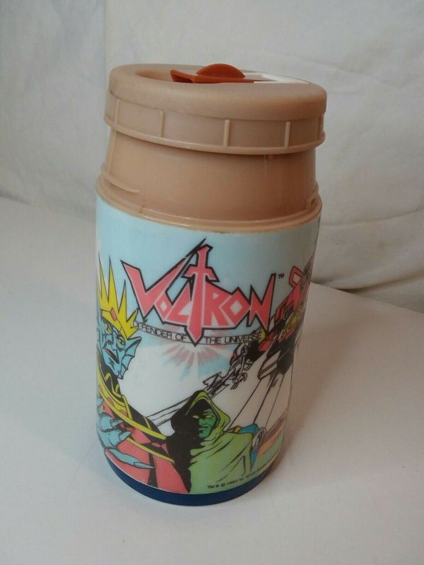 Vintage 1984 Aladdin Voltron Defender Of The Universe Thermos No Cup ...