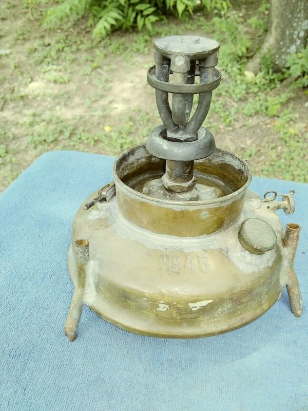 VINTAGE OPTIMUS NO 45 CAMPING STOVE MADE IN SWEDEN HAS REPAIR PARTS ...