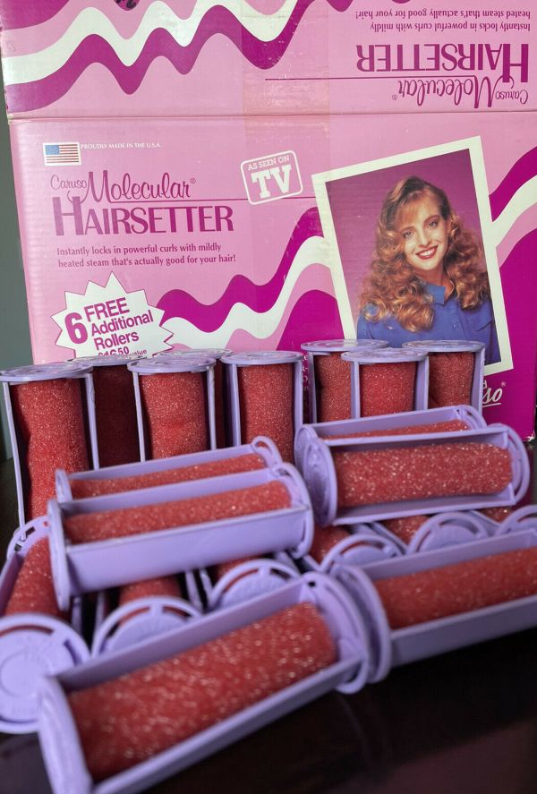 VTG Richard Caruso Molecular Hairsetter 20 Hot Steam Rollers Hair ...
