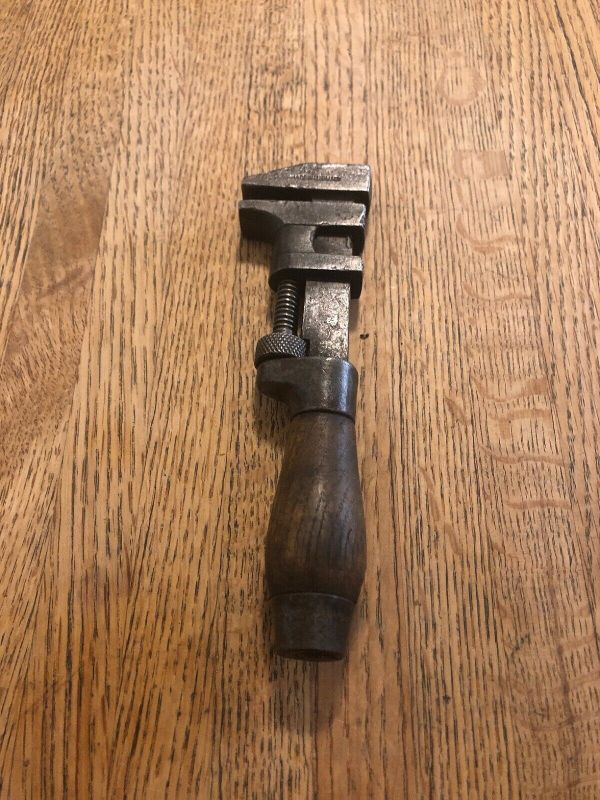 VINTAGE MONKEY WRENCH 8 " SOLID BAR No Marks Only Made In Germany ...