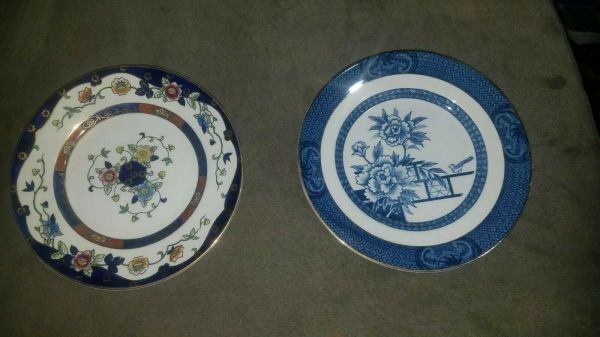 Set Of 2 Vintage Occupied Japan Ironstone Ware Salad Plate | #63735074