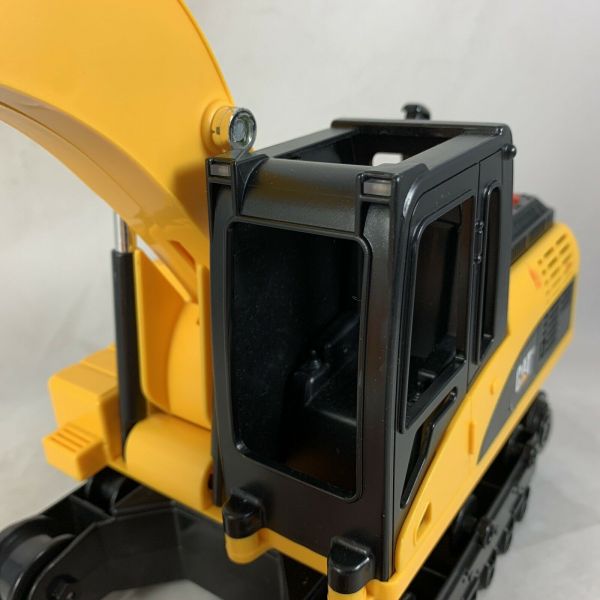Vtg Toy State CAT Caterpillar Excavator 14 " Construction Vehicle DOES ...