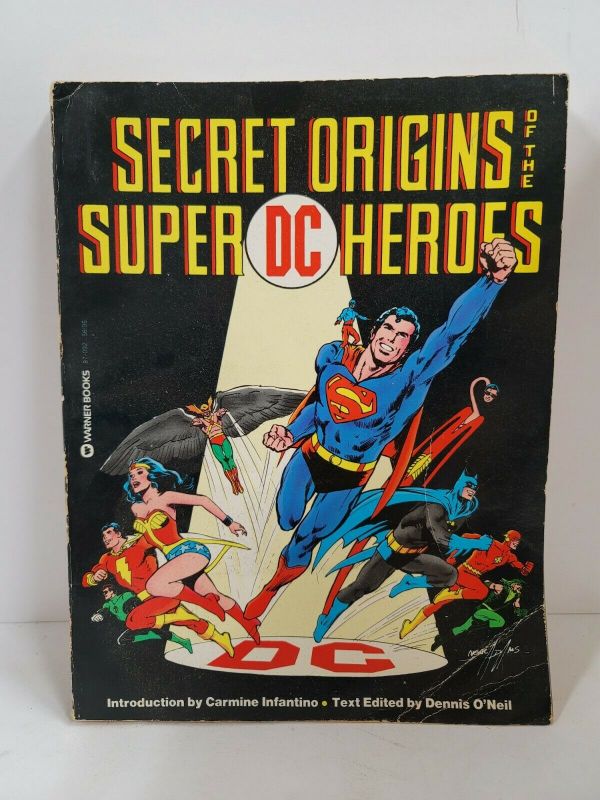 Vintage DC Comics Secret Origins Of The DC Heroes Book | #63587855