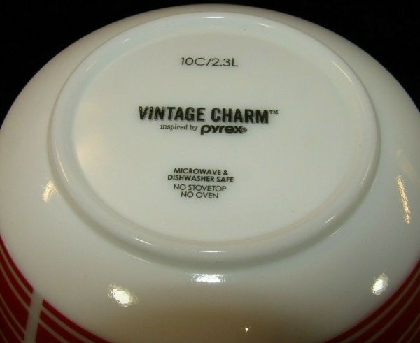 Vintage Charm Inspired By Pyrex 3 Pc Mixing Bowl Set | #63638877