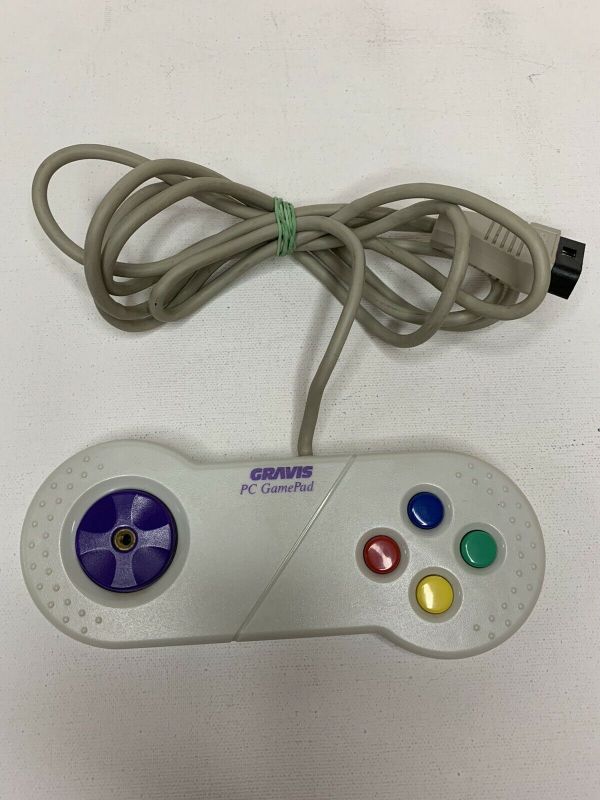 Advanced Gravis PC GamePad Vintage PC Computer Gaming Controller 1992 ...