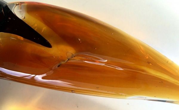 MURANO HAND MADE ART GLASS FISH FIGURINE 10 In X 9 In | #63724101