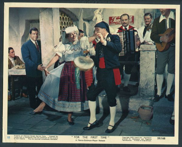 OPERA SINGER MARIO LANZA WACHING A COUPLE DANCE For The First Time ‘59 ...