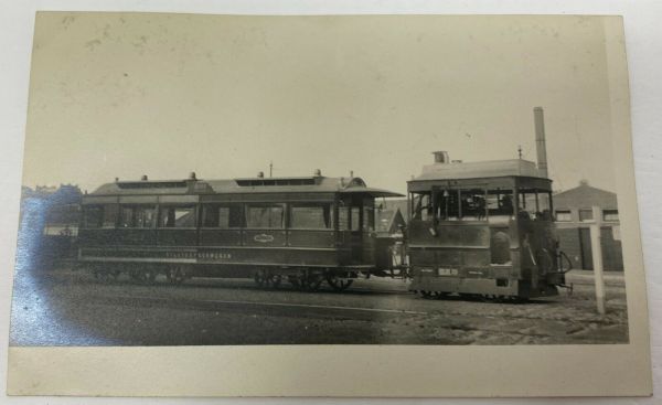 Vintage Real Photo Postcard View Of Steam Train To The Hague ...
