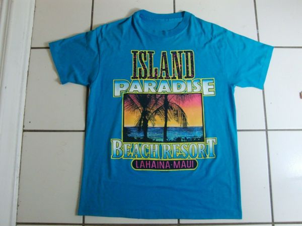 Vintage Lahaina Maui Hawaii Island Paradise Beach Resort Spring Break T ...