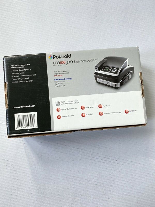 Polaroid One 600 Pro Business Edition Instant Camera No Camera Bag ...