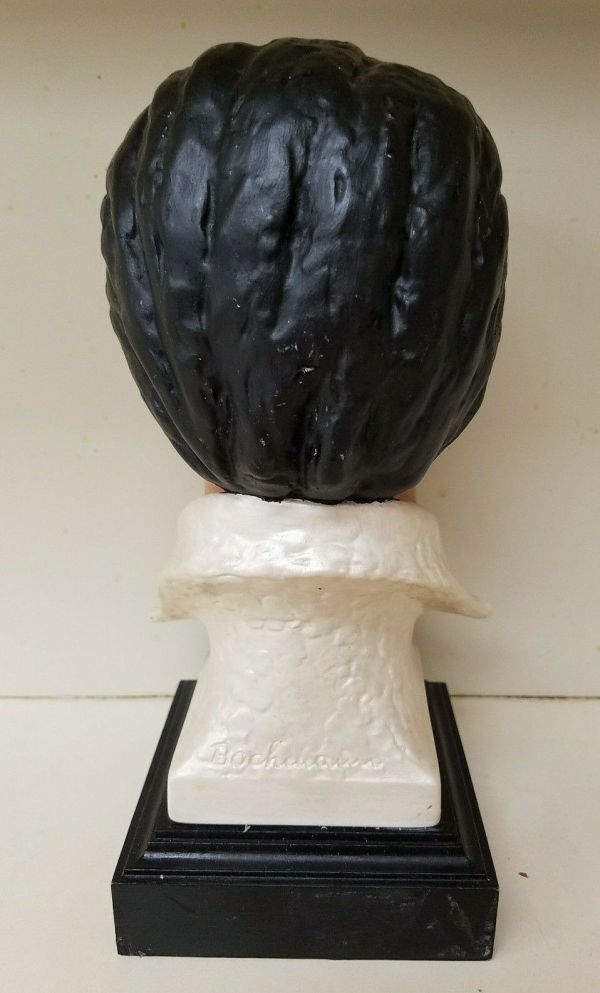 Vintage Young ELVIS PRESLEY Bust Statue Signed Sculpture Germany ...