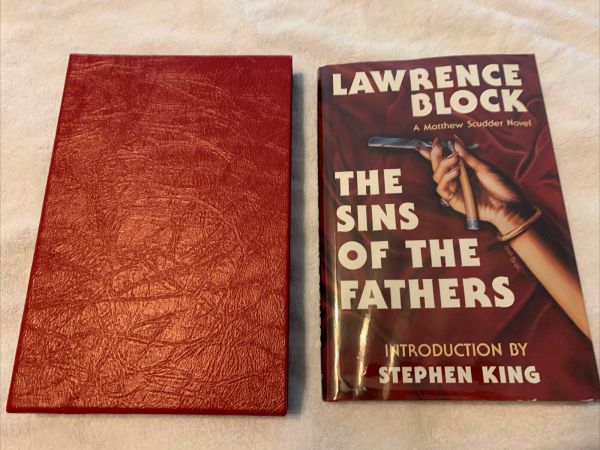 SIGNED FIRST EDITION SINS OF THE FATHER SIGNED STEPHEN KING LAWRENCE ...
