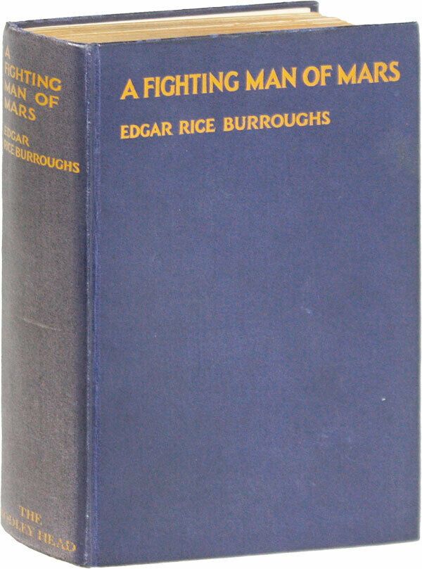 Edgar Rice Burroughs - A Fighting Man Of Mars (1931) 1st UK Edition/ VG ...