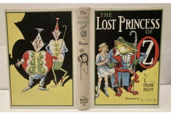 The Wizard Of Oz Books By L. Frank Baum The Land Of Oz, Ozma Of Oz And ...